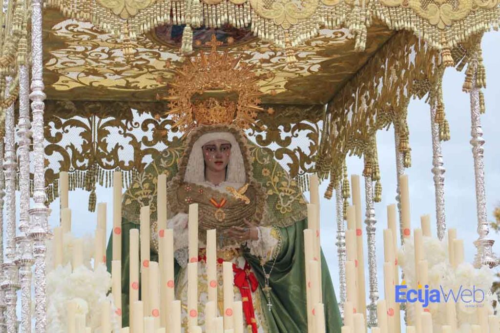 El paso de palio de la Hermandad de la Yedra procesionará en la Magna ...